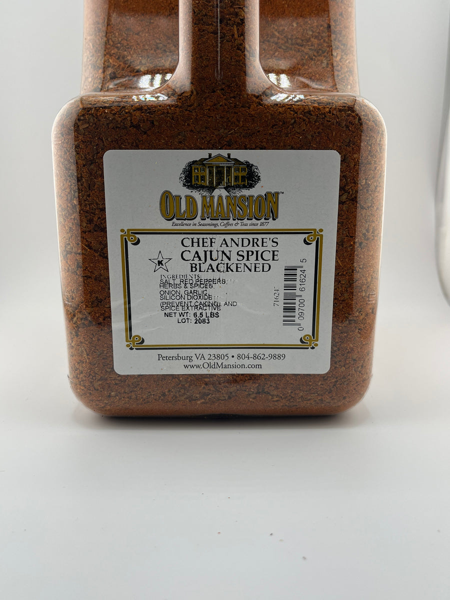 Chef Andre's Blackened Cajun Spice Jug – Nick's International Foods