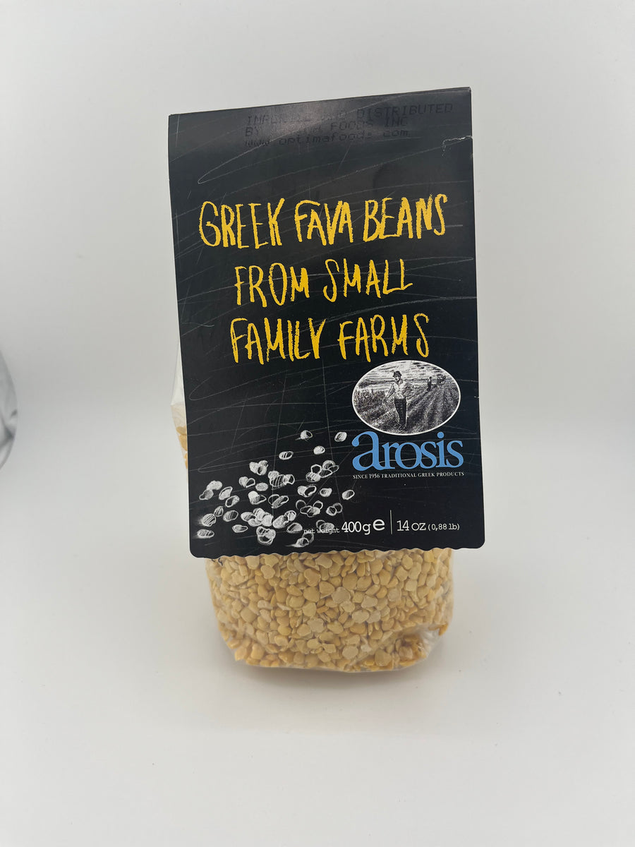 Arosis Greek Yellow Split FAVA 14oz – Nick's International Foods
